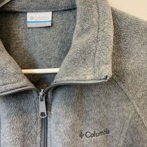 Columbia | Jackets & Coats | Columbia Fleece Grey Jacket | Poshmark